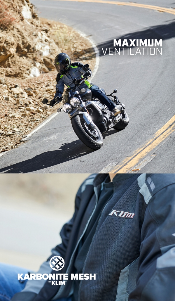 Klim Klim Induction - Jacket 2021 - Bomber Mesh (KARBONITE)