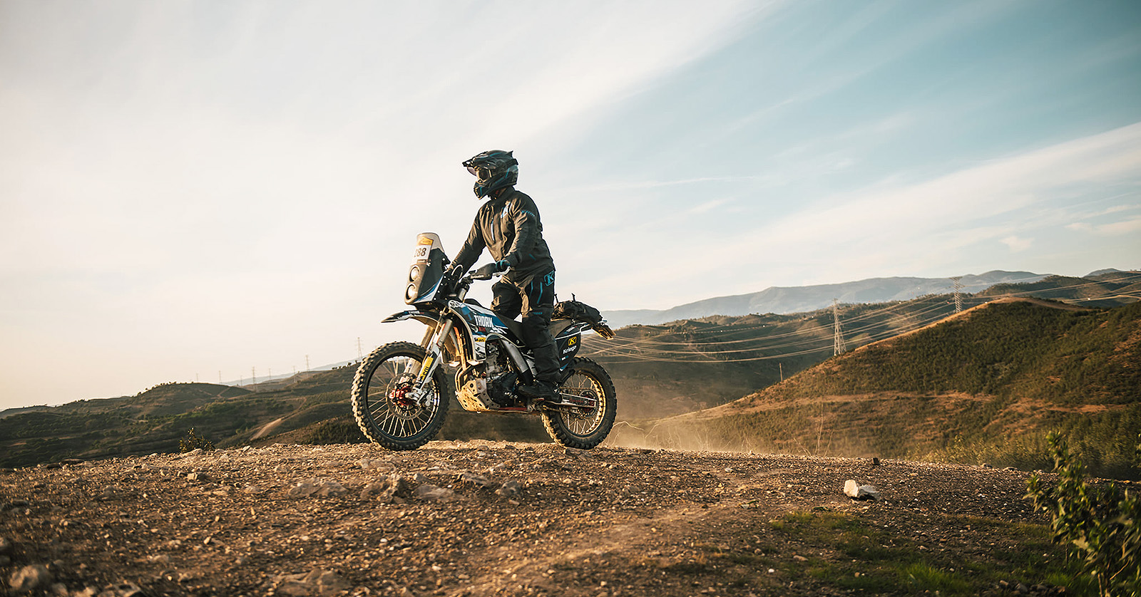 THORK RACING - Klim, Drive Mode Dashboard, AJP PR7