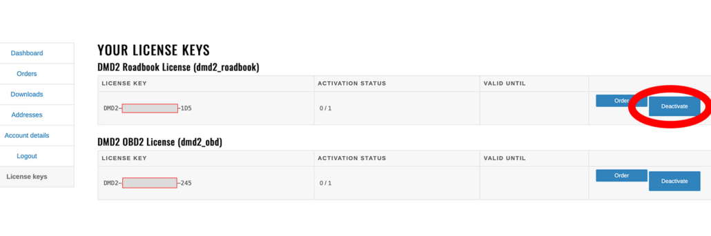 Request License Key - Thork Racing