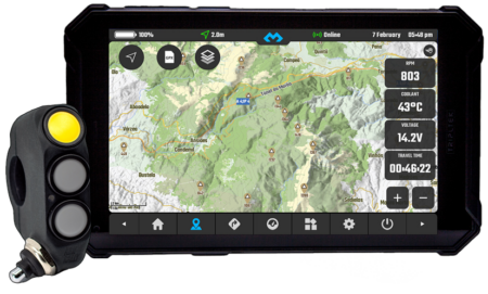 THORK RACING - Klim, Drive Mode Dashboard, AJP PR7